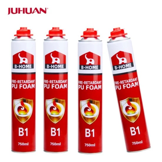 Jual 750ml Polyurethane Expanding PU Foam Spray ANTI API FIRE RETARDANT Sealer Anti Nyamuk ...