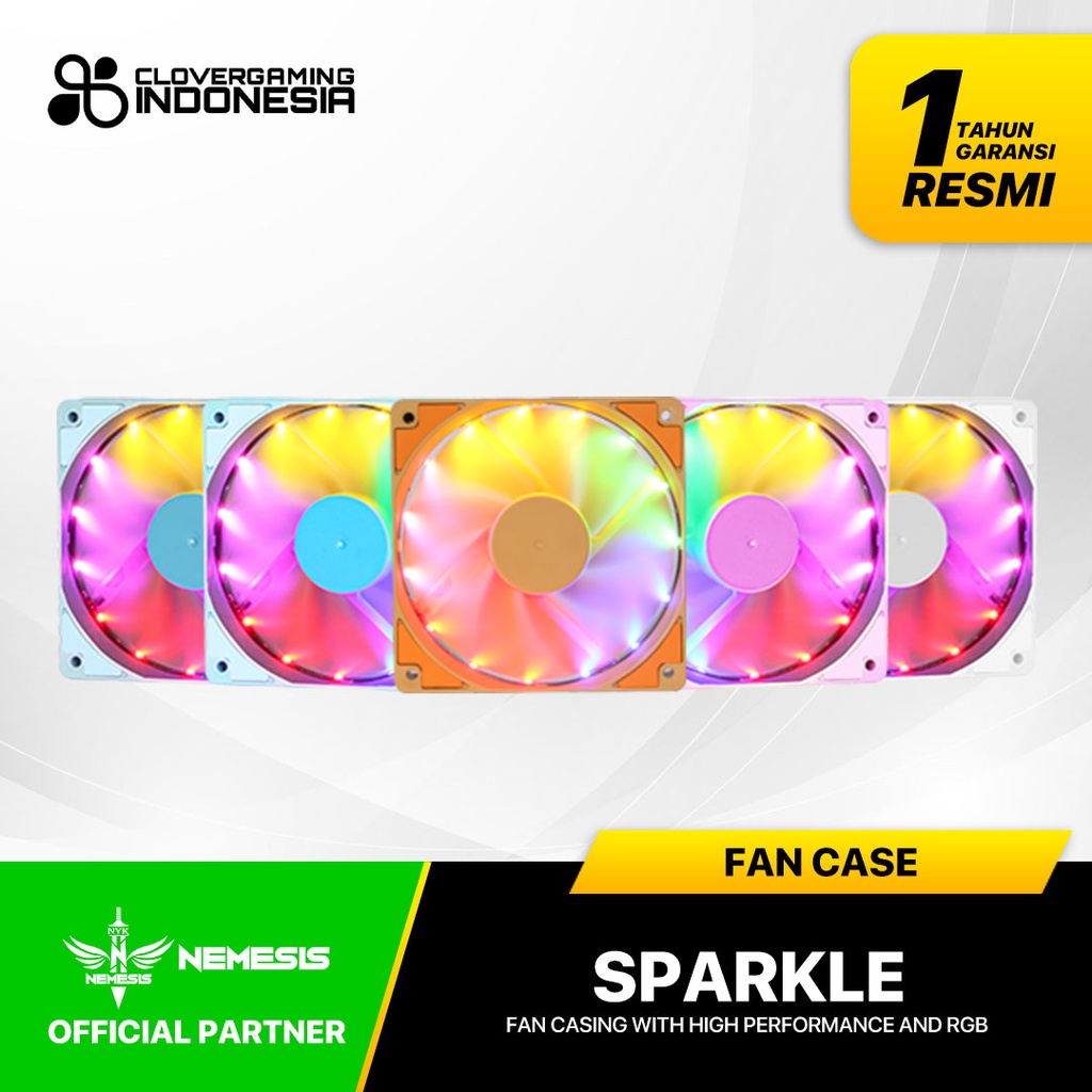 Jual NYK Sparkle / Fan Casing 12cm RGB / Fan Case 12cm RGB | Shopee ...