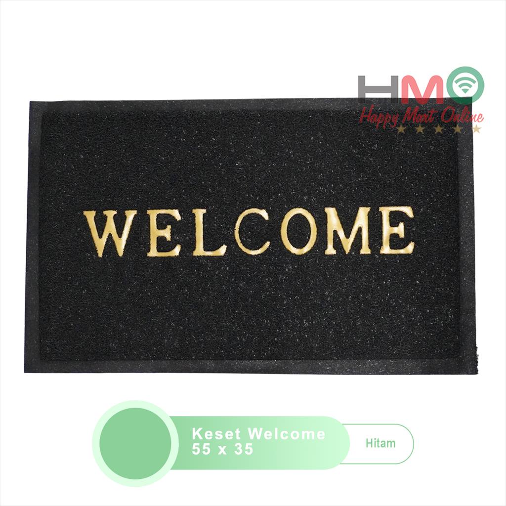 Jual Keset Kaki Welcome Anti Slip Keset Karet Plastik Mie Bihun Ukuran ...