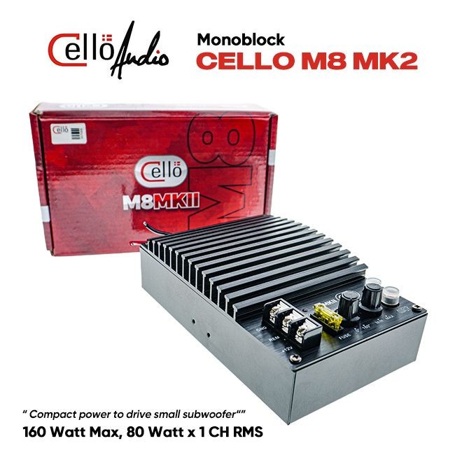 Jual Power Monoblock CELLO M8 MKII Class D Mono Amplifier | Shopee ...