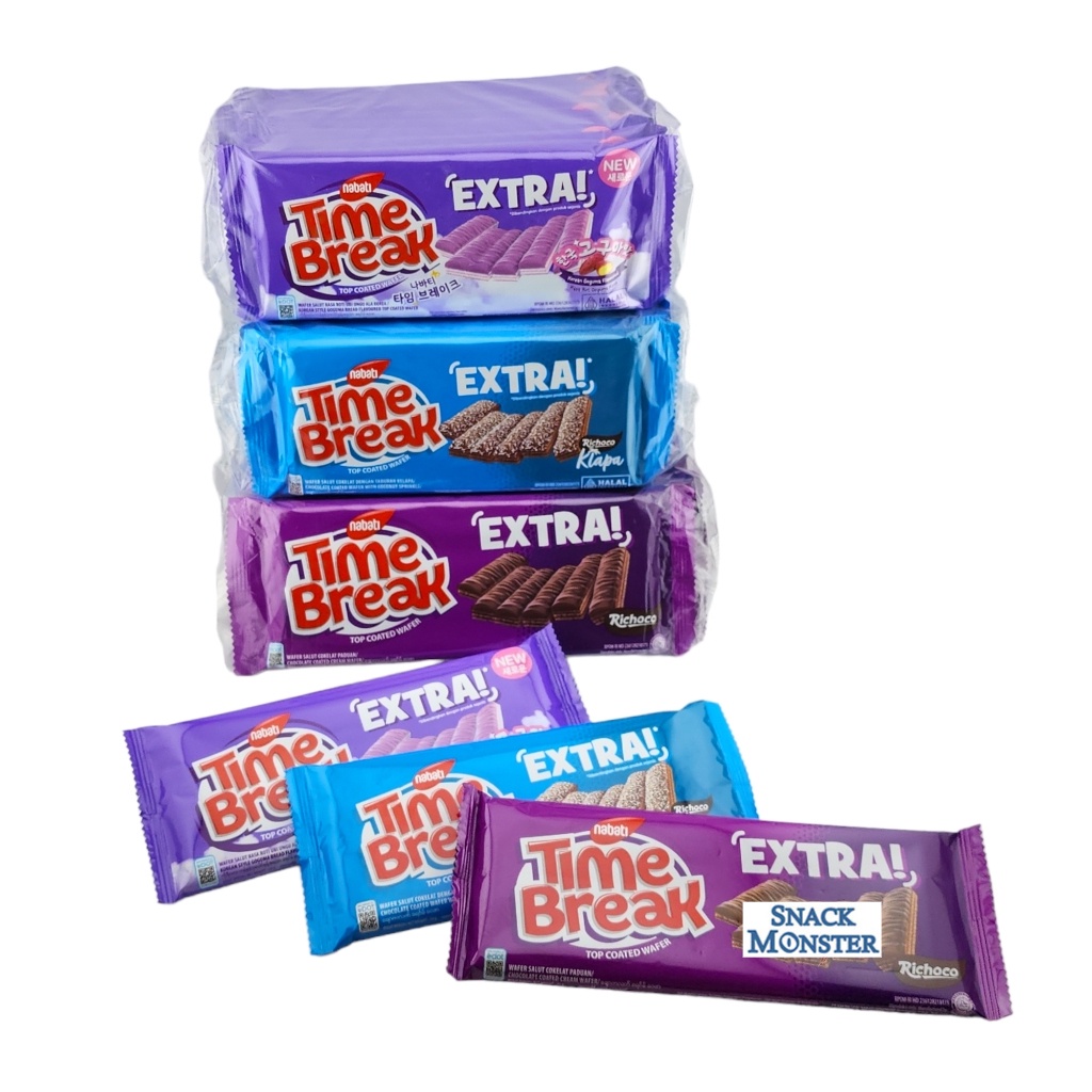 Jual Nabati Time Break Wafer isi 10/20 bks | Shopee Indonesia