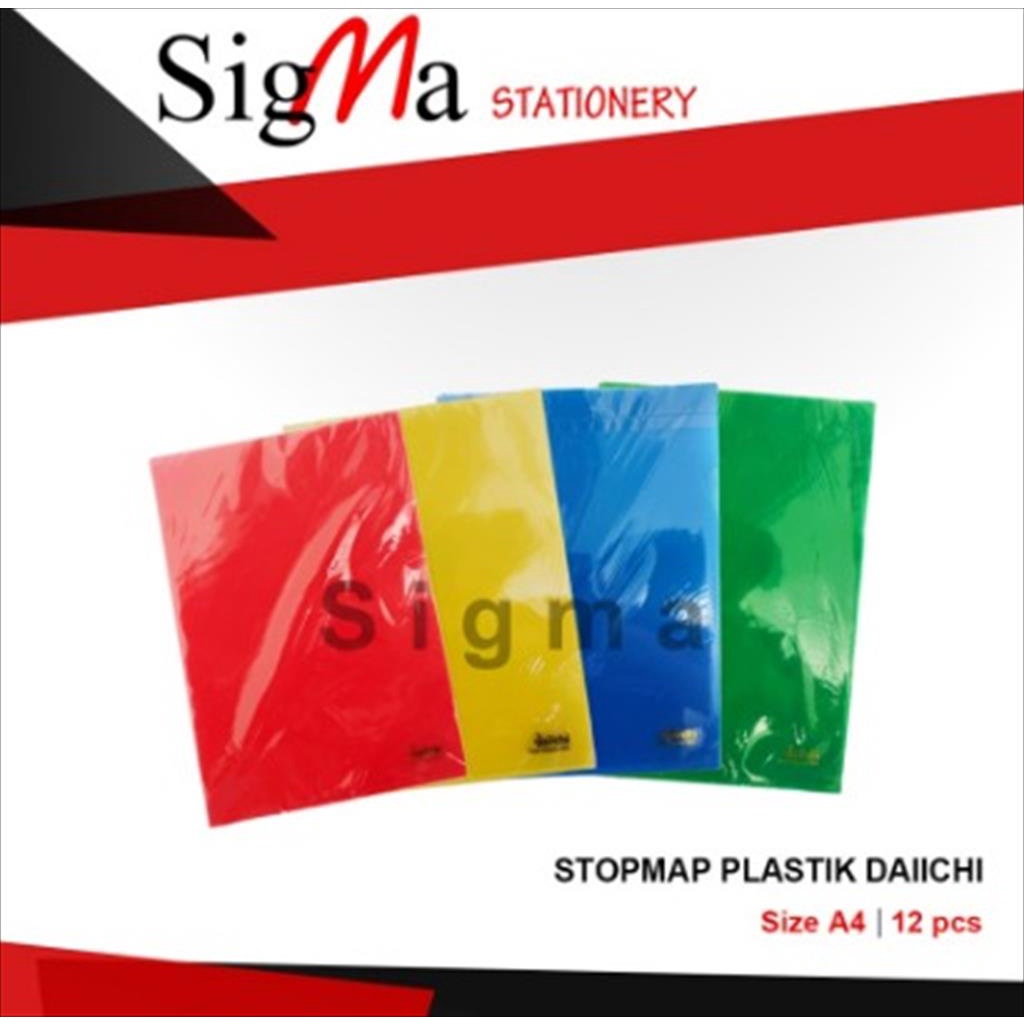 Jual Map Plastik Bening L DAIICHI A4/ FOLIO 9001 (9001) | Shopee Indonesia