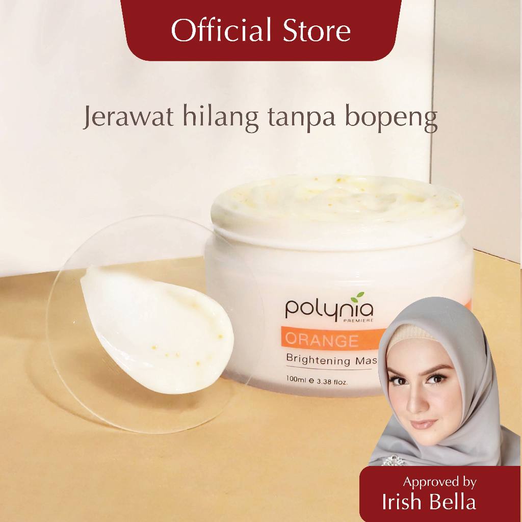 Jual POLYNIA | Orange Brightening Face Mask Memudarkan Bekas Jerawat ...