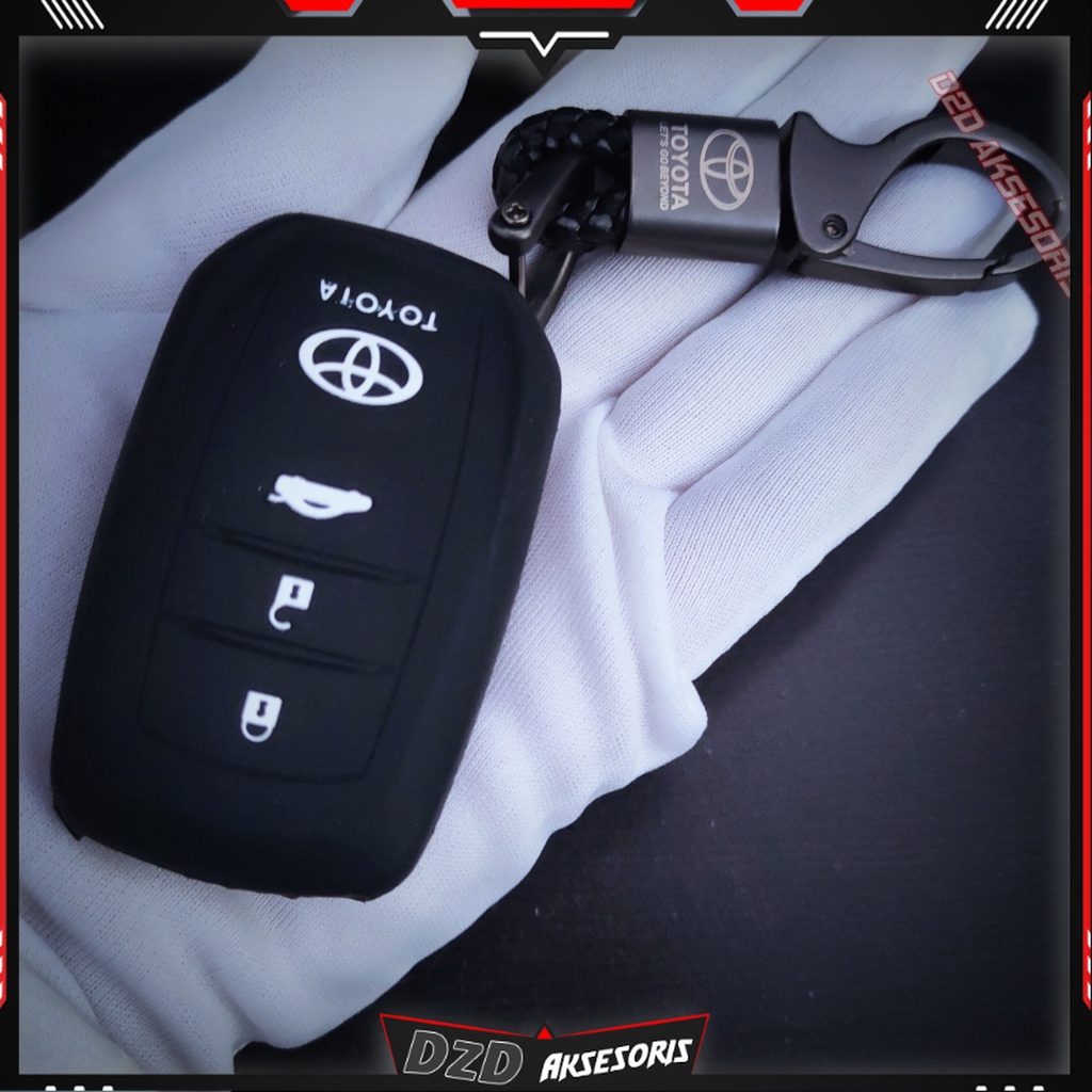 Jual Gantungan / kunci / sarung remote keyless cover toyota fortuner ...