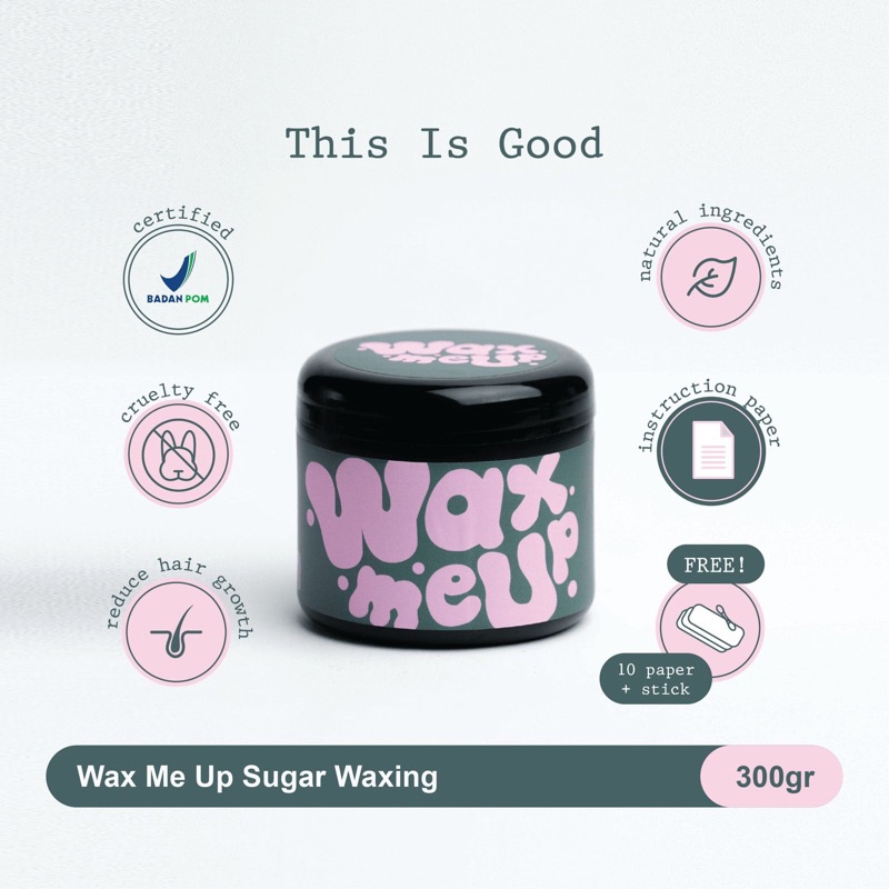 Jual This Is Good Sugar Waxing / waxing ketiak / waxing kit / Wax Me Up BPOM | Shopee Indonesia