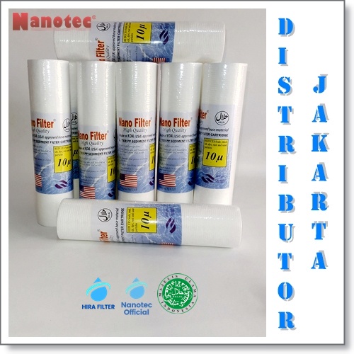 Jual 12 pcs Filter Air / Cartridge Filter Nano Filter/Kolon Filter ...