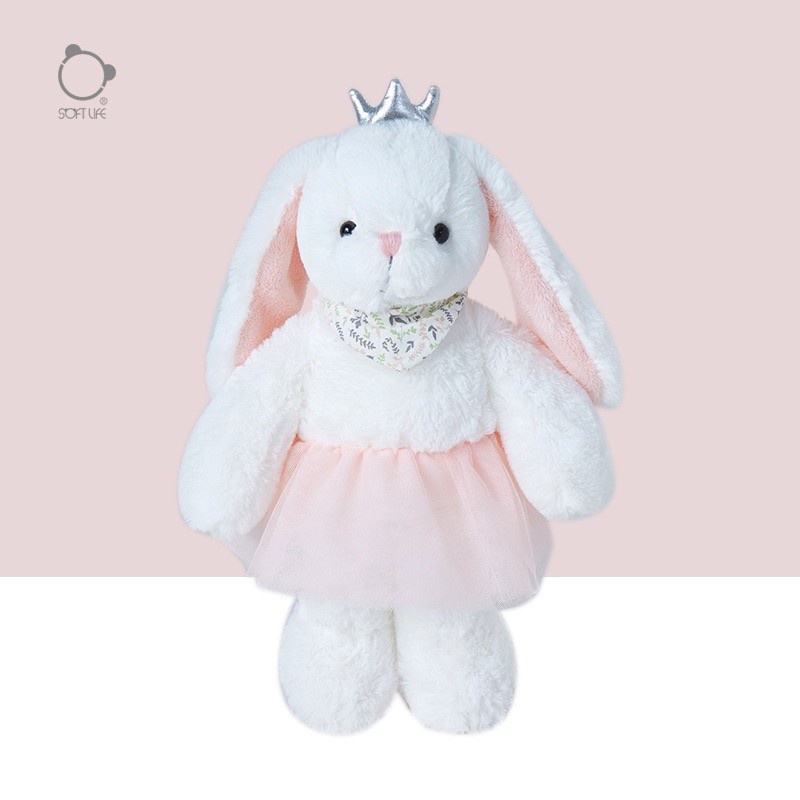 Jual CROWN BUNNY | boneka kelinci | boneka kelinci putih new born bayi ...