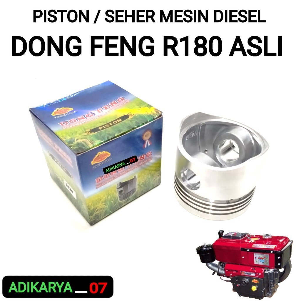 Jual Piston Mesin Diesel R180 Dong Feng ASLI | Shopee Indonesia