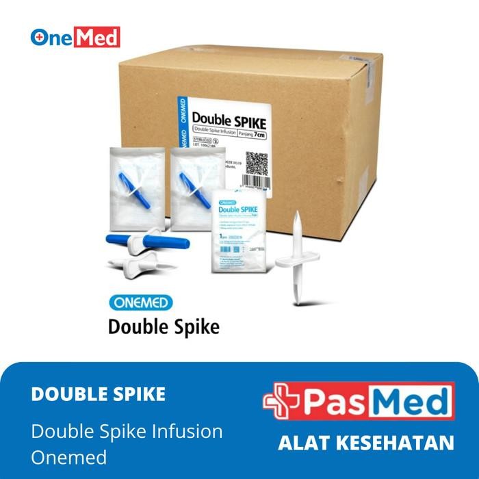 Jual TRANSOFIX / DOUBLE SPIKE ONEMED / KONEKTOR INFUS / ALAT PENUSUK ...