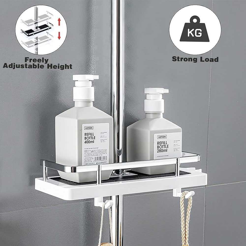 Jual Rak Gantung Tiang Shower Keran Kamar Mandi Floating Organizer ...