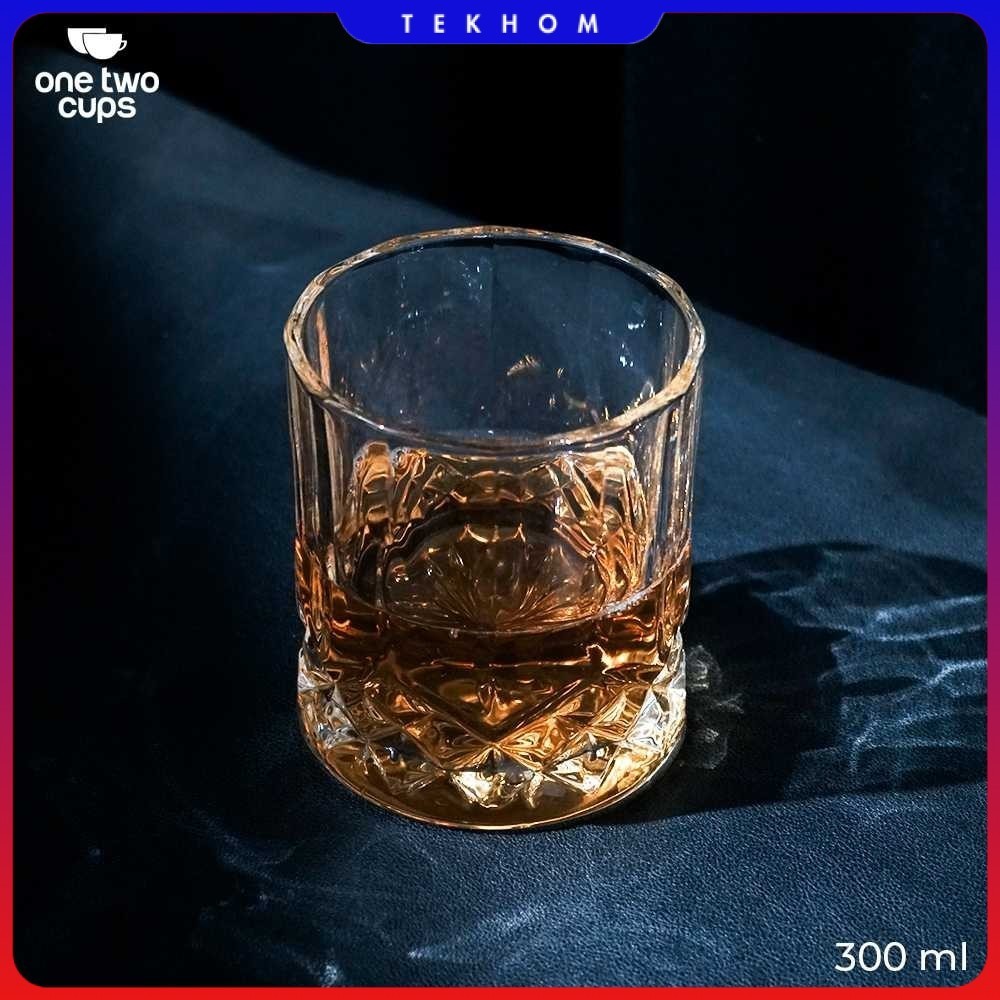 Jual One Two Cups Gelas Whisky Crystal Old-Fashioned Rock Glass 300ml - YJ104 | Shopee Indonesia