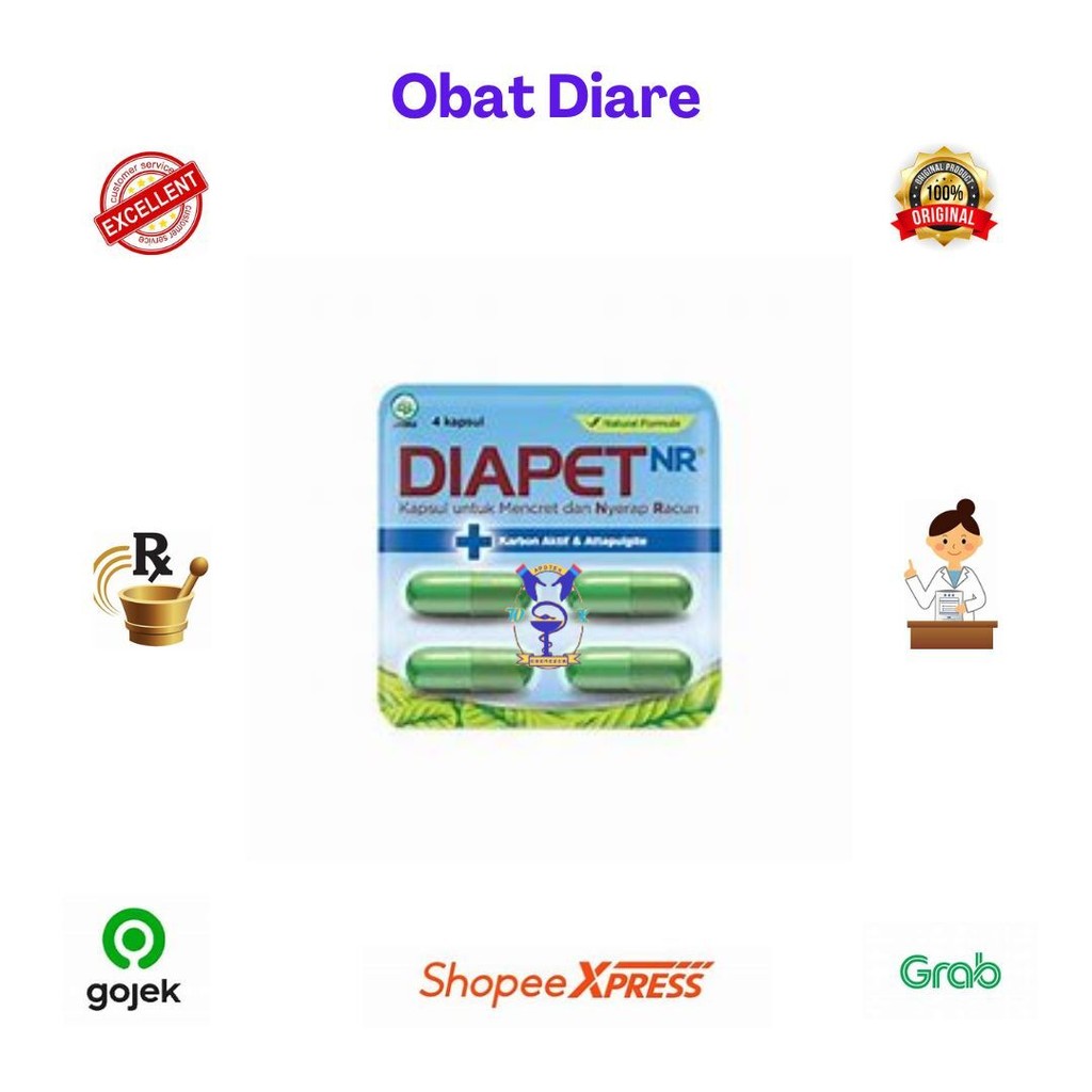 Jual DIAPET NR KAPSUL 4S (Wijaya Kusuma Muntilan) | Shopee Indonesia