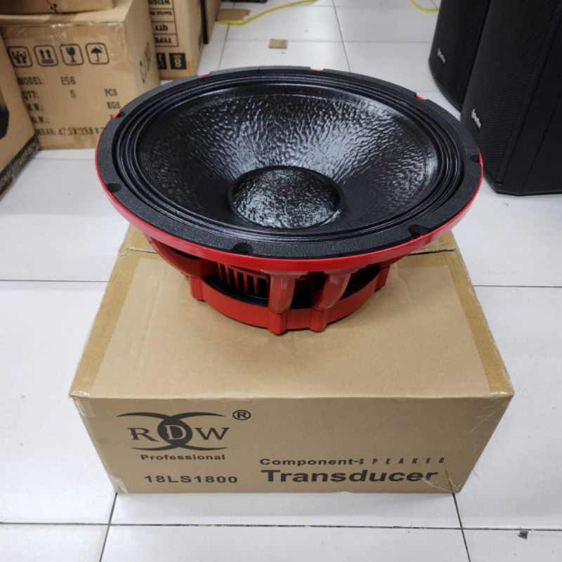 Jual Speaker komponen RDW 18 inch voice coil 5 inch 18ls1800 original ...
