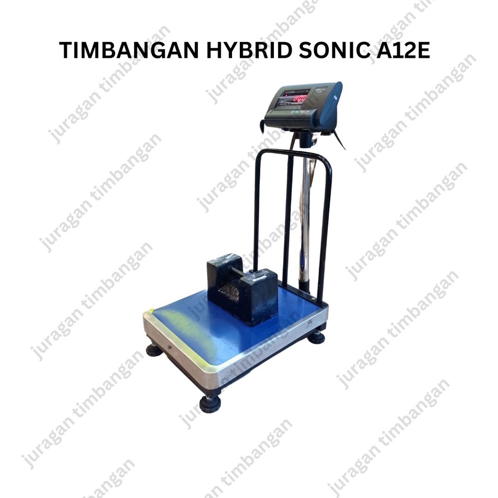 Jual Timbangan Hybrid SONIC A12E Cap 500KG/ Timbangan Digital / TIMBANGAN BARANG 500 KG Juragan ...