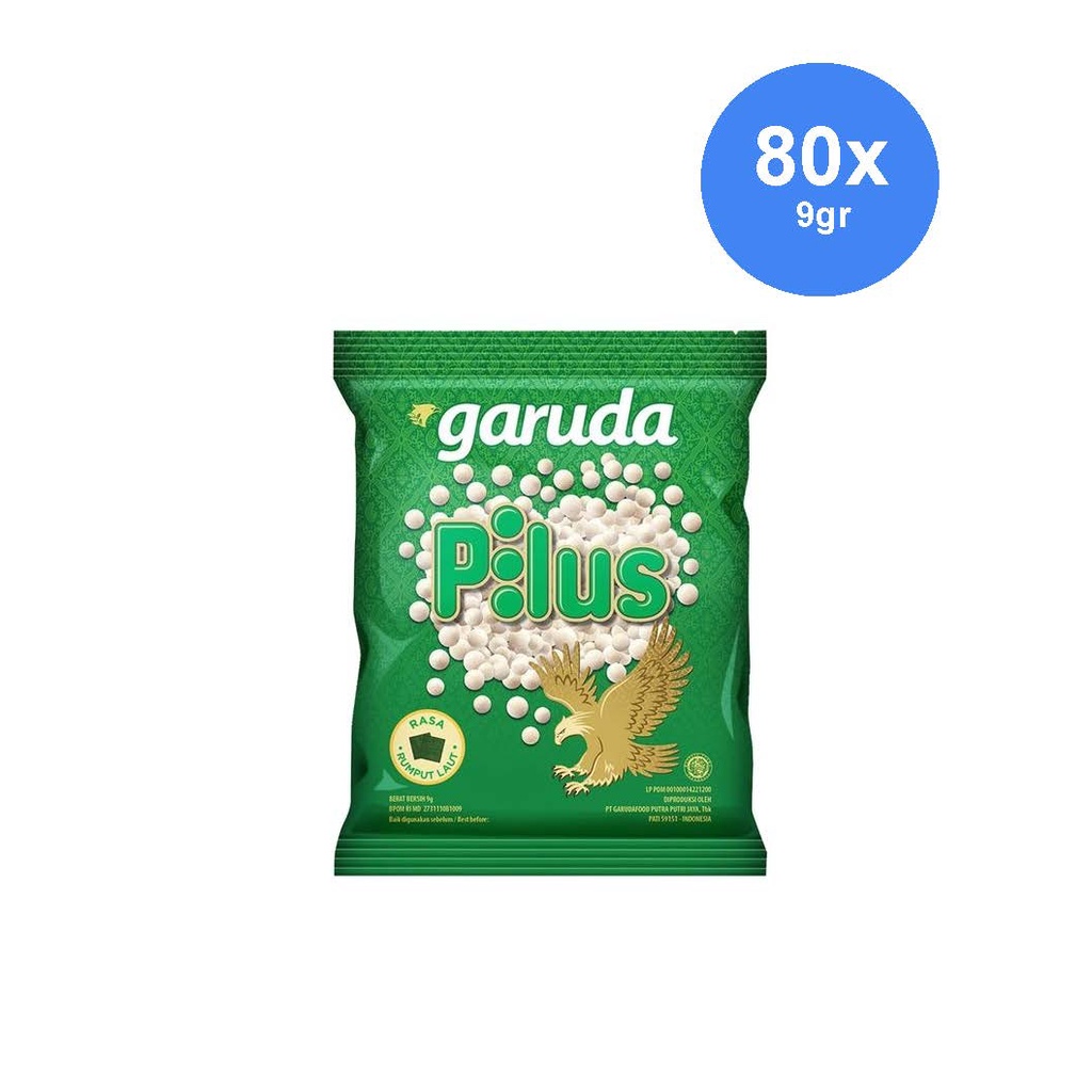 Jual Garuda Pilus Rumput Laut 9gr x 20 (4pcs) | Shopee Indonesia