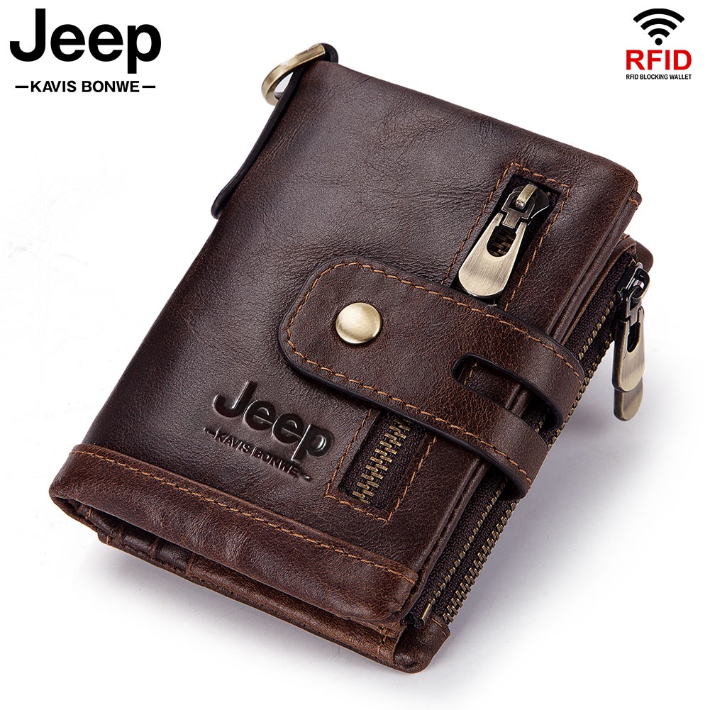 Jual Dompet Pria Kulit Sapi Asli Merek Baru Tempat Kartu Mini Kecil ...