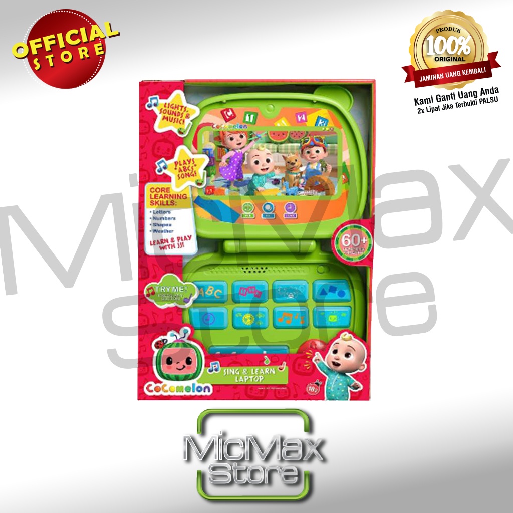 Jual CoComelon Sing & Learn LEARNING Laptop 96113 | Shopee Indonesia