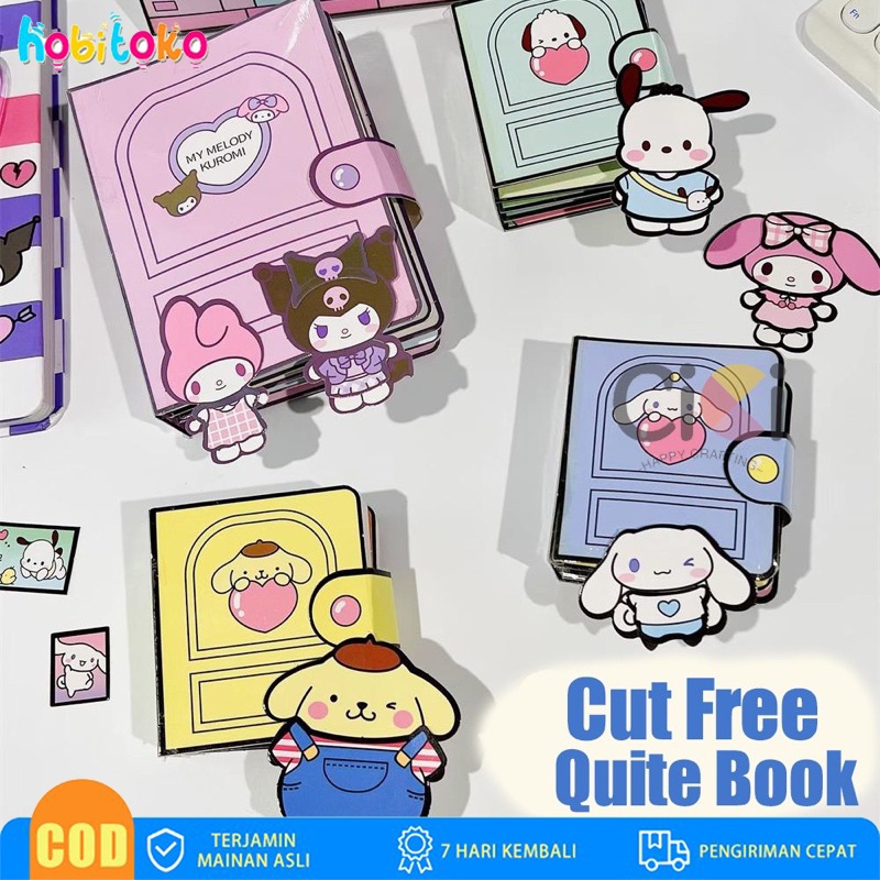 Jual Kuromi Cinnamoroll Buku Tenang Mainan Pendidikan Super ...