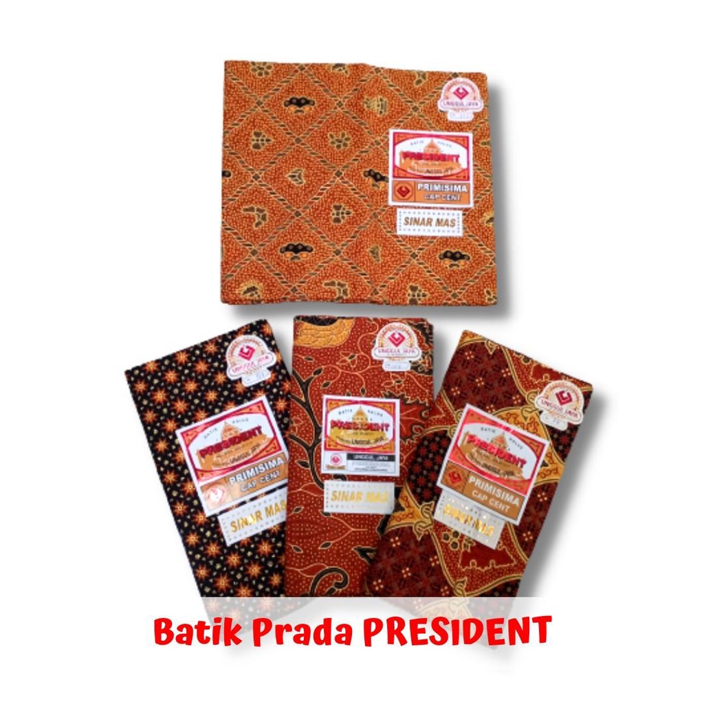Jual Kain Batik Presiden Prada | Batik Prodo Prada Glitter emas ...