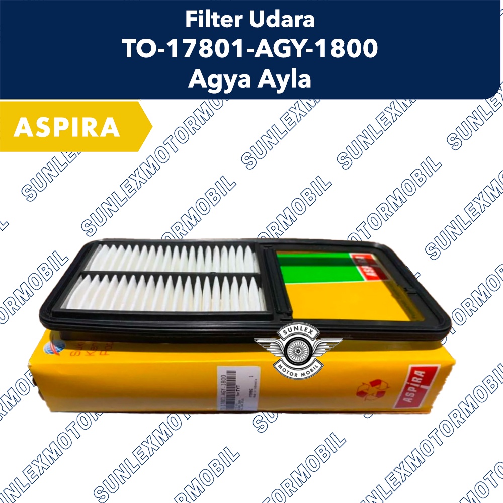 Jual Filter Udara Aspira TO-17801-AGY-1800 Agya Ayla Air Filter ...