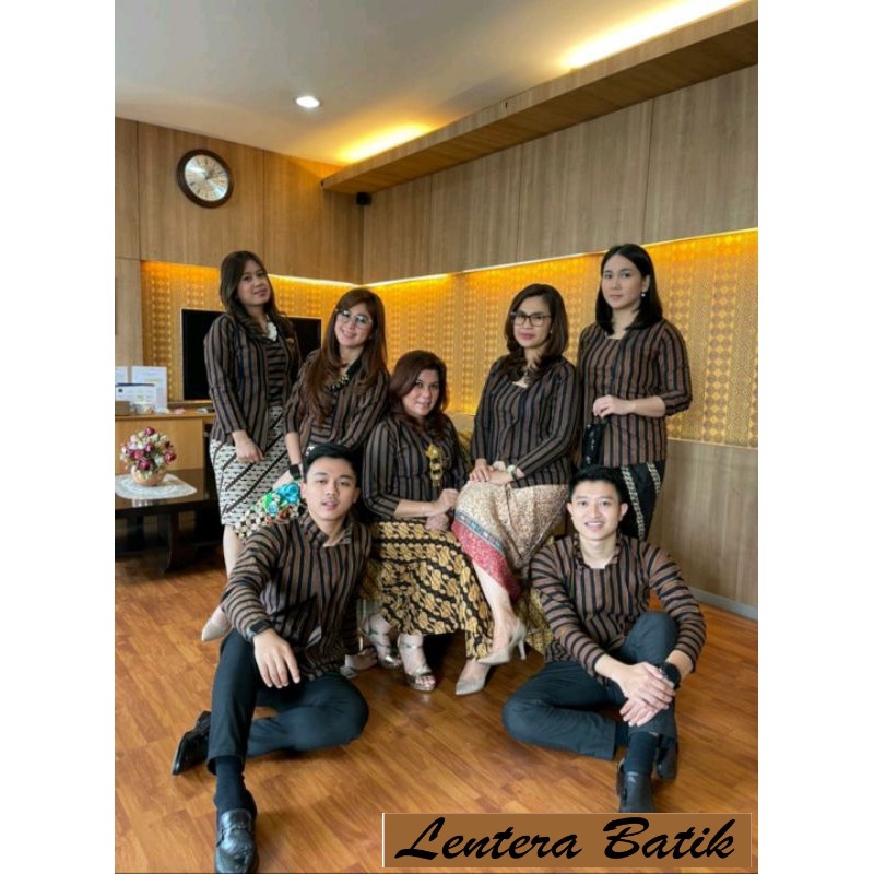 Jual Pakaian Couple Sorjan Kebaya Lurik Tenun Seragam Baju Adat Jawa ...