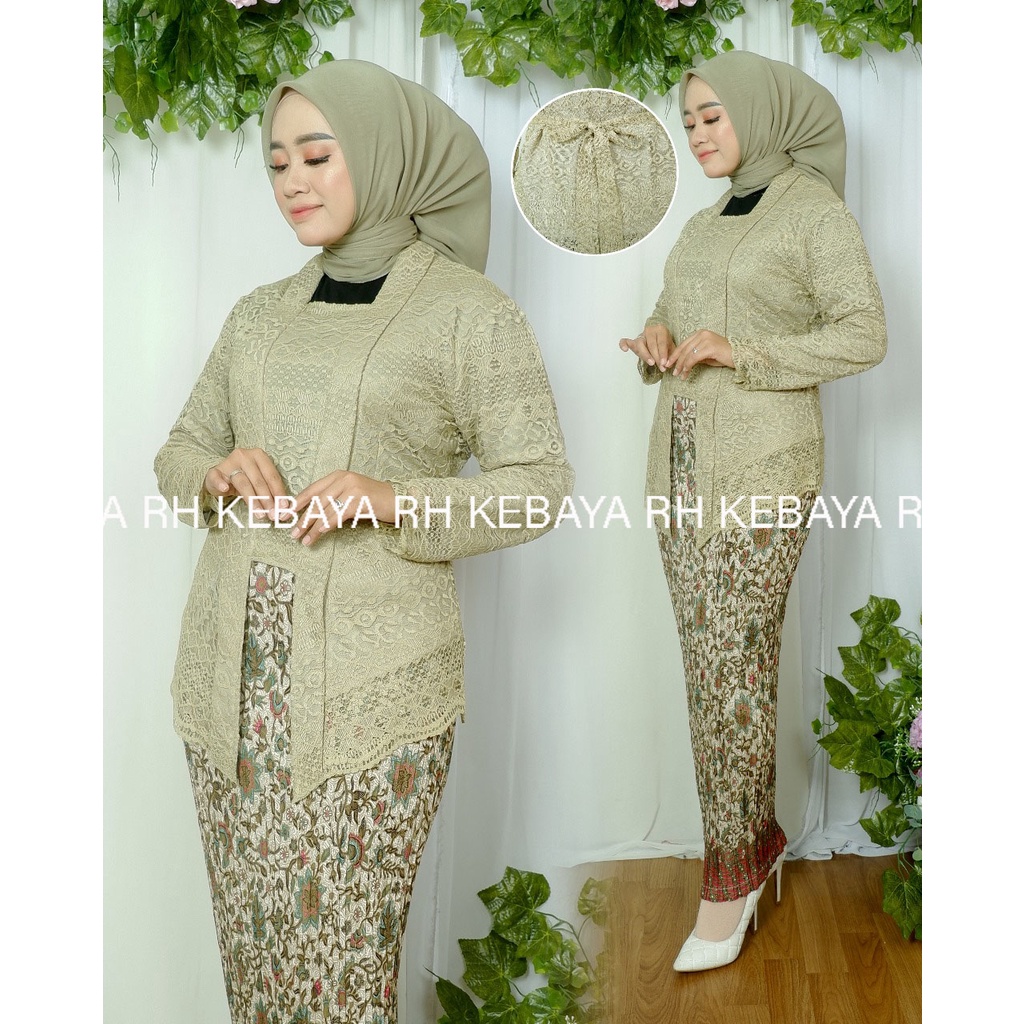 Jual Kebaya Kutu Baru / Kebaya Tunik / Tunik Brokat / Kebaya Modern / Kebaya tile / Kebaya ...