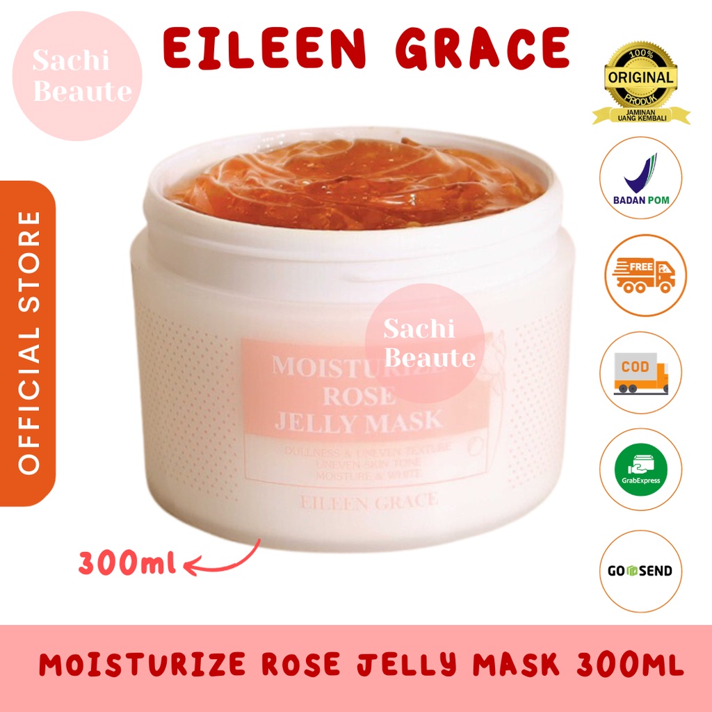 Jual EILEEN GRACE - Moisturize Rose Jelly Mask 300ml bpom original ...