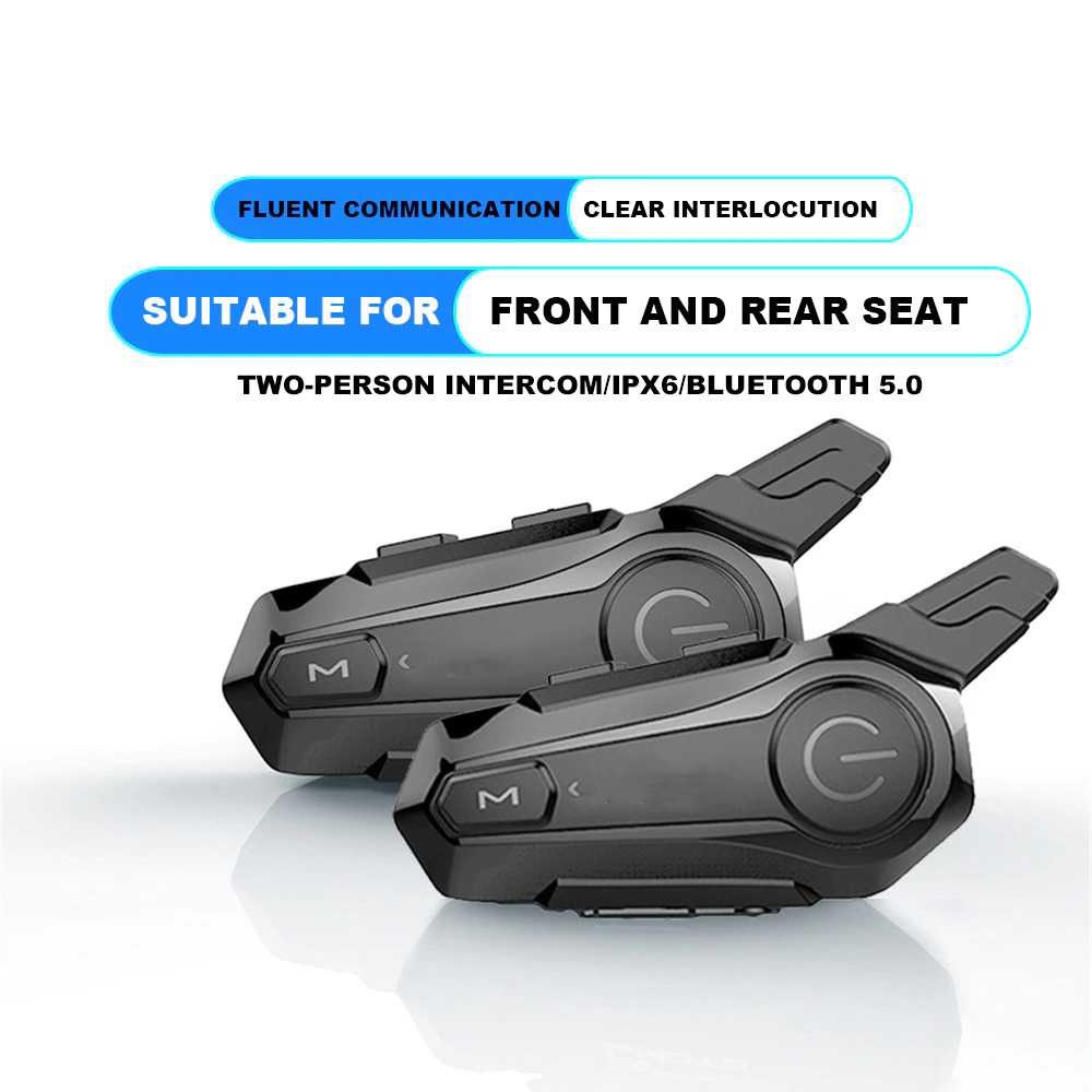 Jual Caitemay Intercom Helm Motor Headset Helmet Bluetooth 5.0 1 PCS ...