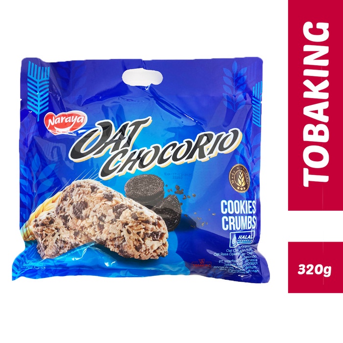 Jual Naraya Oat Chocorio Cookies Crumbs 320gr Oat Snack | Shopee Indonesia