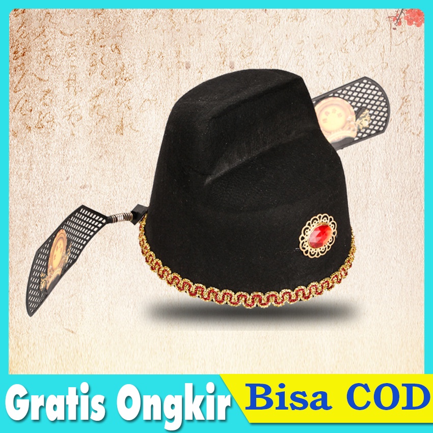 Jual Poop Topi Cendekiawan Cina Topi Kuno Untuk Pria Topi Opera Beijing ...
