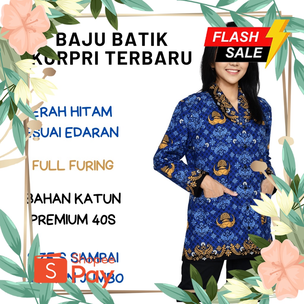 Jual SRAGAM HARI PAHLAWAN //SERAGAM KORPRI TERBARU ATASAN BATIK KORPRI SERAGAM PNS GURU FULL ...