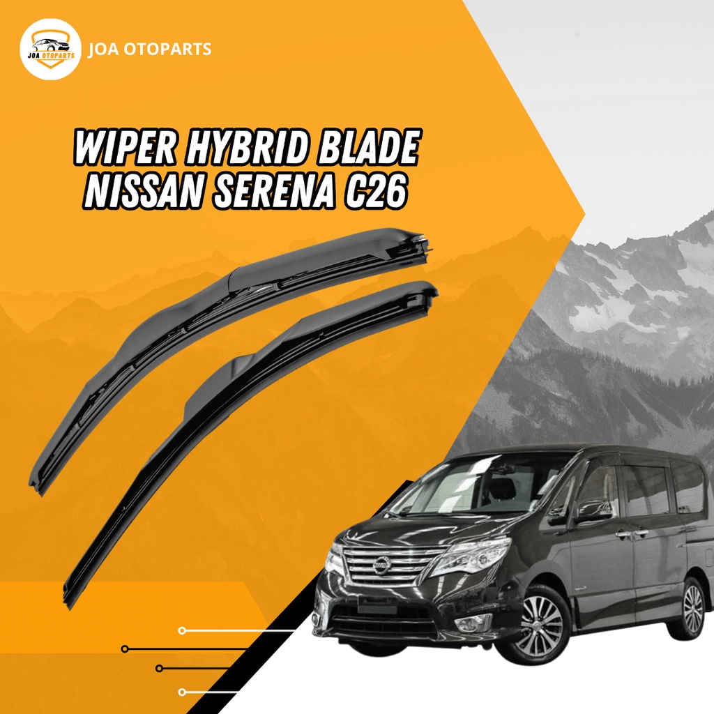 Jual Wiper Hybrid Blade Nissan Serena C26 - (Kiri dan Kanan) 2 PCS ...
