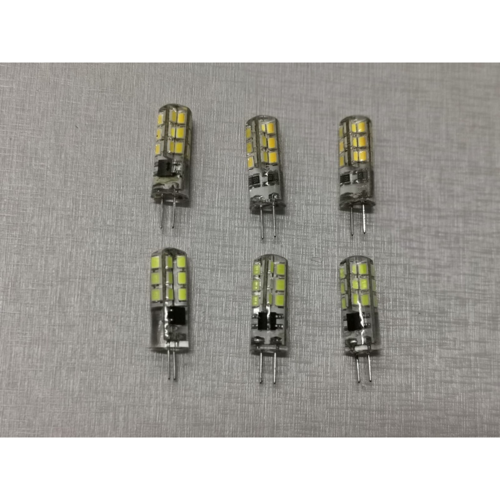 Jual Lampu Halogen Kacang LED G4 3w 12V/220V Kaki Tusuk Bohlam | Shopee ...