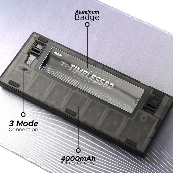 Jual Noir Timeless82 75 Wireless OLED Classic Mechanical Keyboard ...