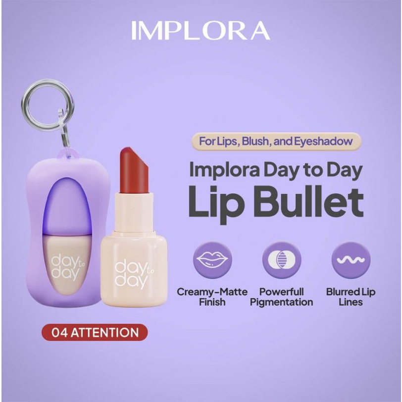 Jual Implora Day To Day Lip Bullet | Shopee Indonesia