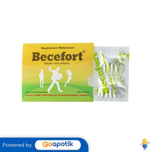Jual Becefort Strip 4 Kaplet | Shopee Indonesia
