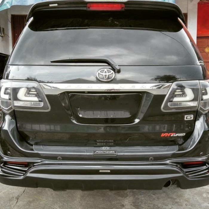 Jual bodykit fortuner trd thailand body kit toyota fortuner GRADE-A ...