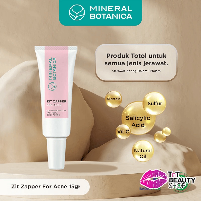 Jual MINERAL BOTANICA Zit Zapper for Acne - MICA | TnT Beauty Shop ...