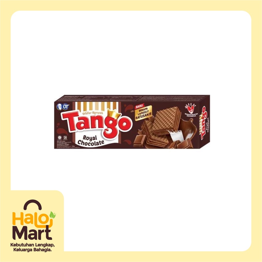Jual Wafer Tango Cokelat Biskuit 176 gr | Shopee Indonesia