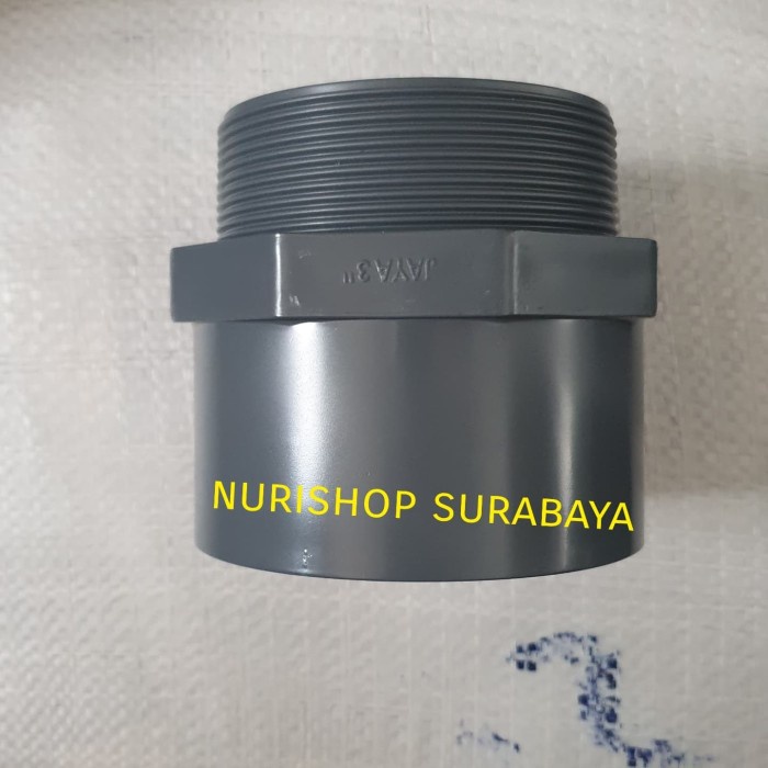 Jual Sock Drat Luar PVC 3" JAYA/ Shock drat / Valve Socket PVC 3 inch ...