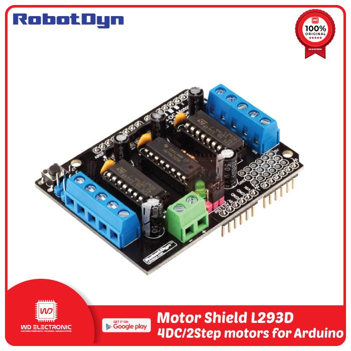 Jual L293D Stepper motor brand RobotDyn L293D Original -KEI08 | Shopee Indonesia
