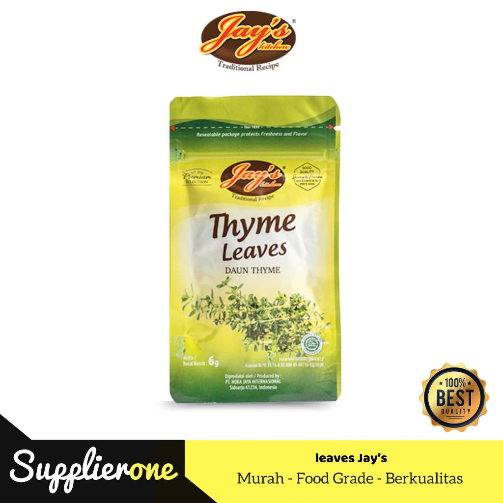 Jual Basil Leaves Jay's / Daun Oregano / Daun Parsley / Daun Basil ...