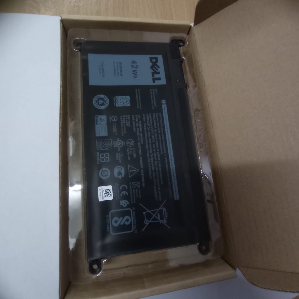 Jual Baterai Laptop Dell Vostro 14-5468 P75G P75G001 Series Model WDX0R ...