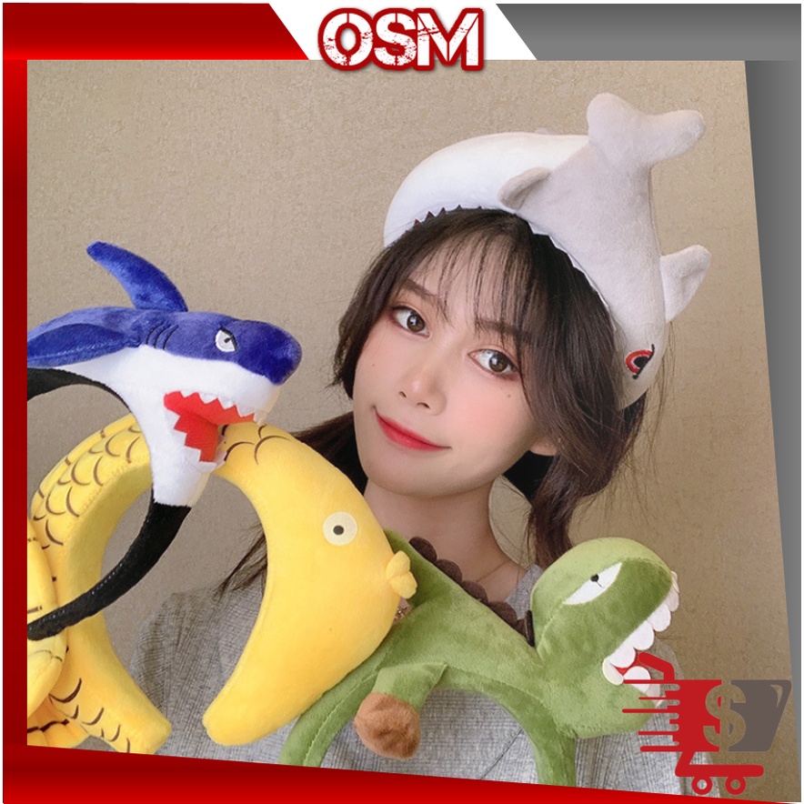 Jual OSM - F6093 Aksesoris Cewek Bando Lucu / Bando Boneka Karakter ...