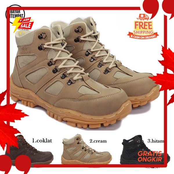 Jual UKURAN SIZE 37 38 39 40 41 42 43 44 45 / Sepatu Safety Pria Ujung ...