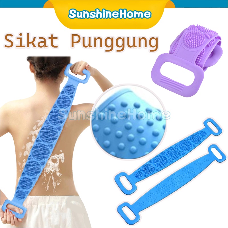 Jual Sikat Punggung Badan Silicone / Alat Gosok Punggung / Sikat Badan ...