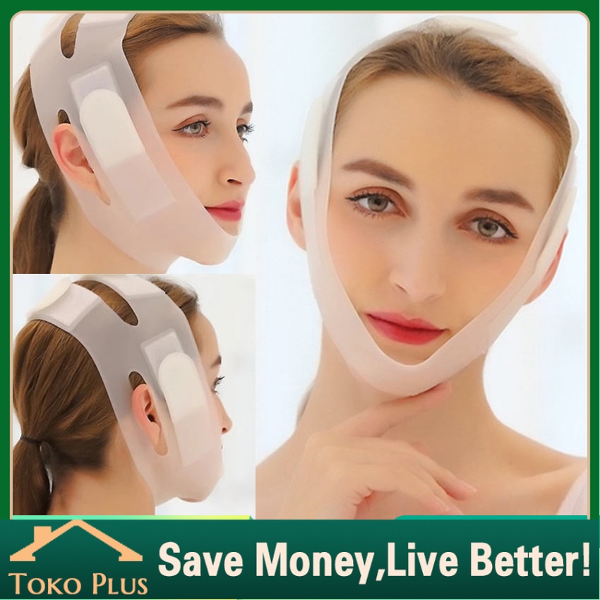 Jual Sabuk V Shape Penirus Pipi Wajah Facelift Slimmer Belt Pelangsing ...