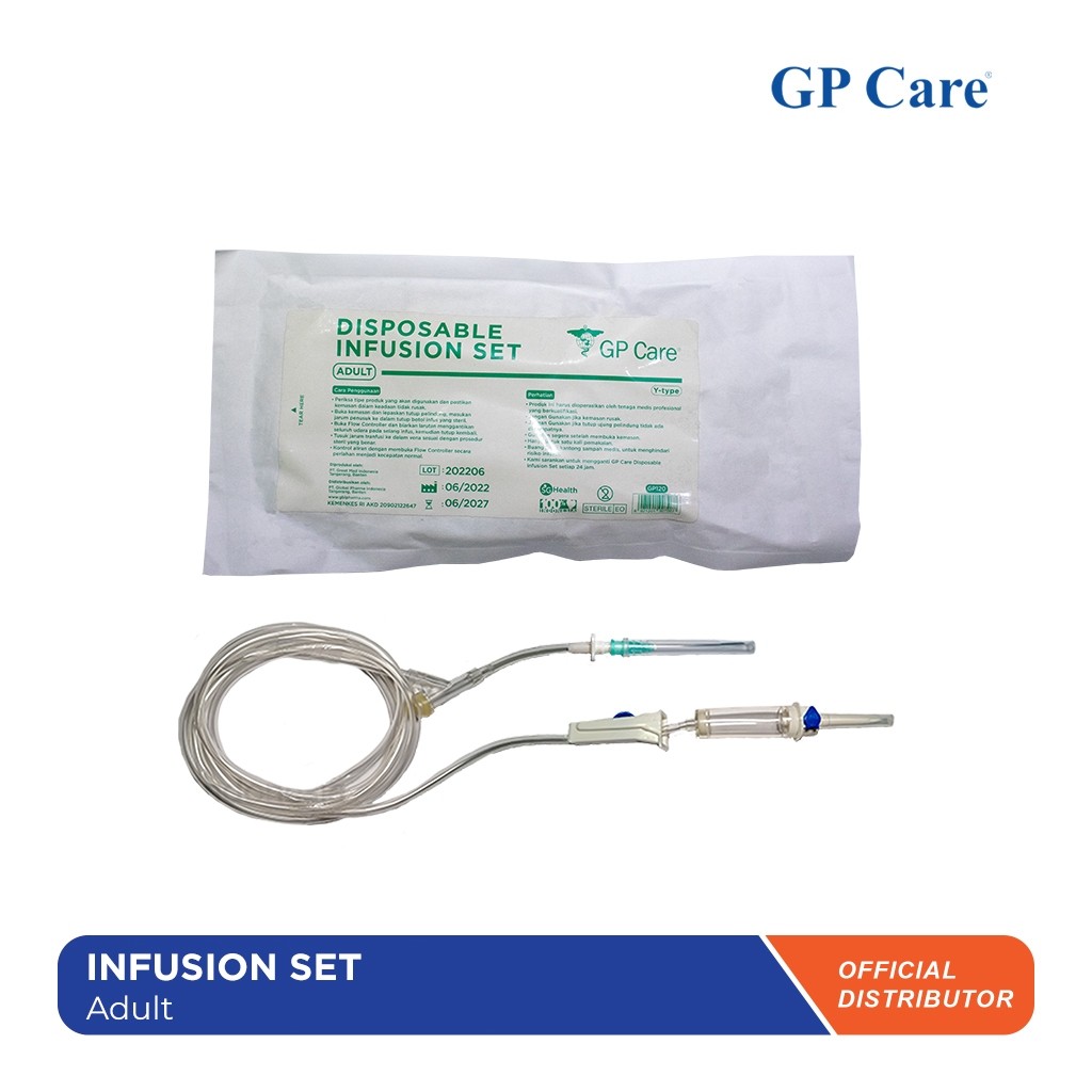 Jual GP CARE Disposable Infusion Set Dewasa | Shopee Indonesia