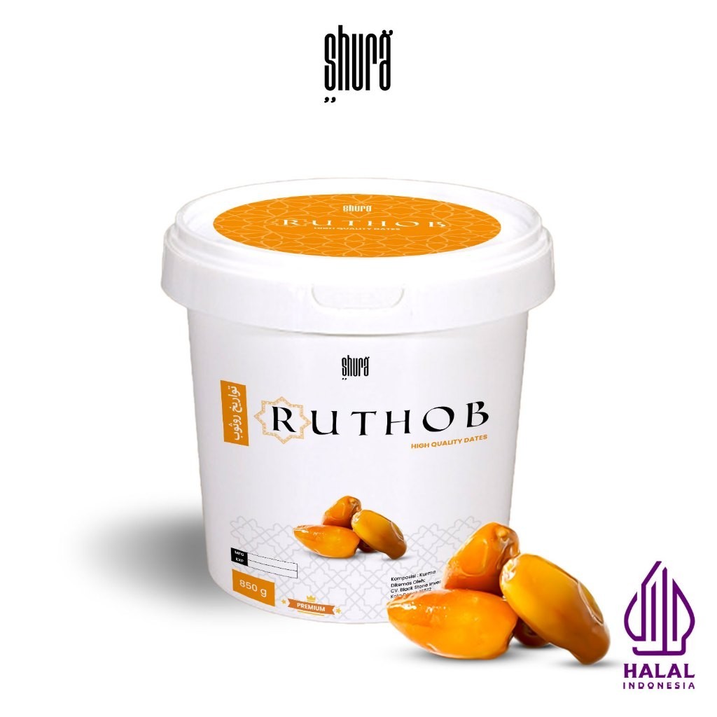 Jual Shura Kurma Ruthob 850gr ember | Shopee Indonesia