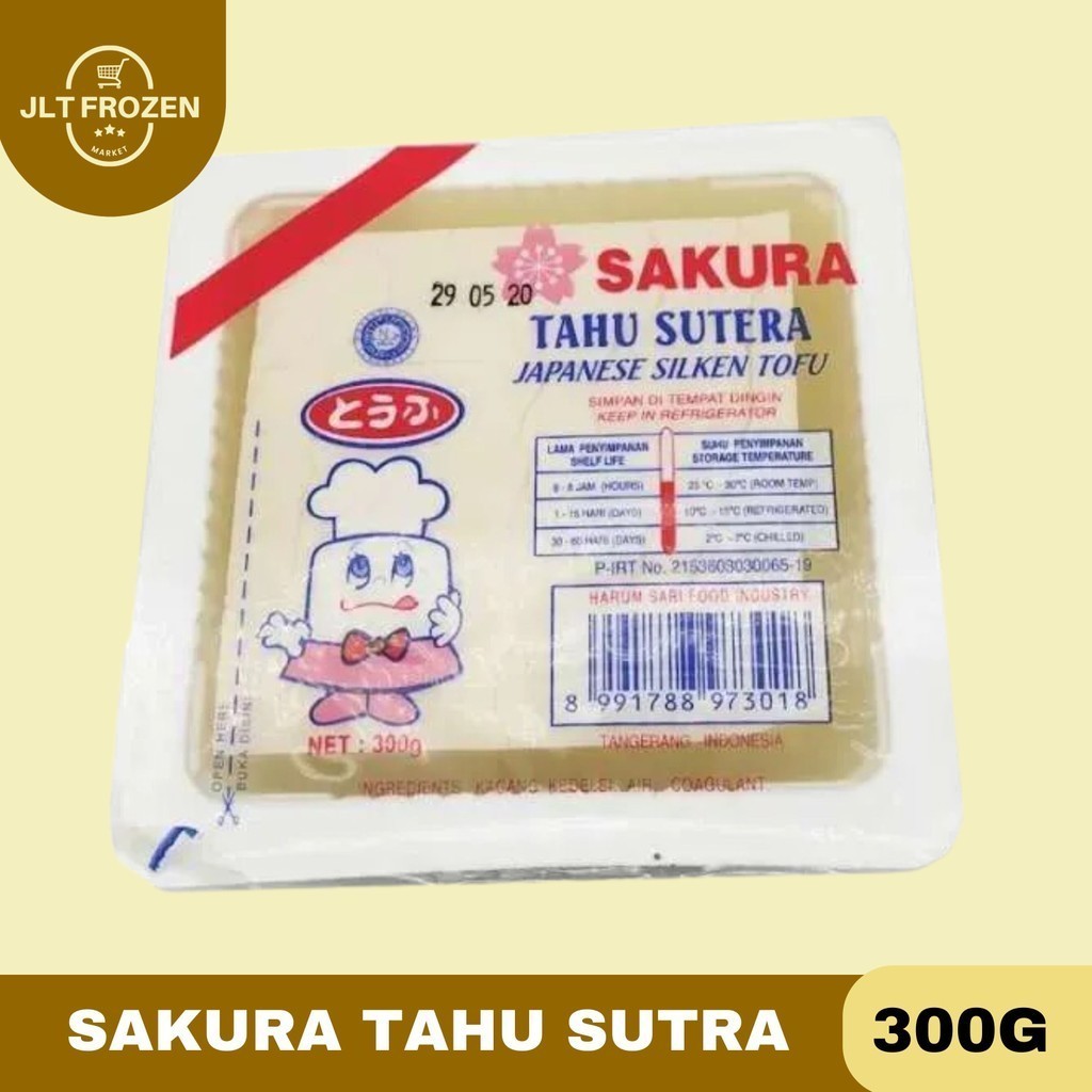 Jual SAKURA SUTRA TAHU KOTAK / JAPANESE SILKEN TOFU 300GR | Shopee Indonesia